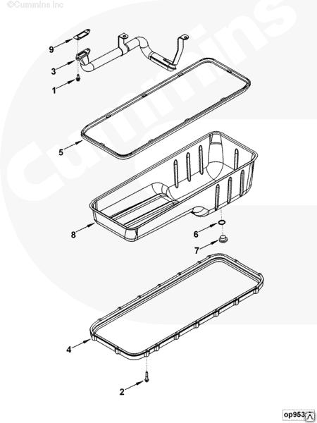 Уплотнение пробки масляного картера Cummins ISBe 3287561, цена в Санкт ...