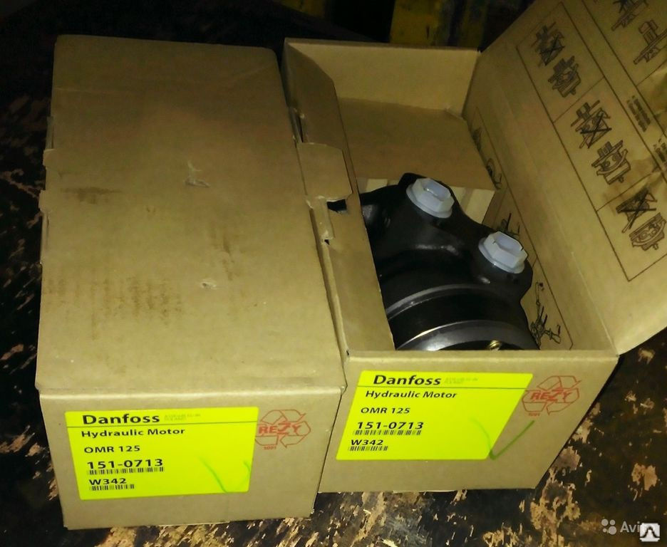Героторный Гидромотор OMR 125 151-0713 White Drive Danfoss Power Solutions, Зауэр-Данфосс, Sauer ...