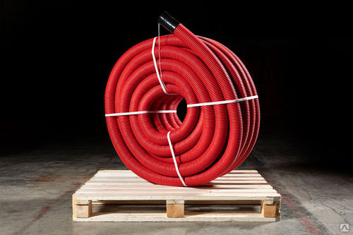 Труба гибкая двустенная гофрированная GR 10075 75 мм, цена в Москве от ...